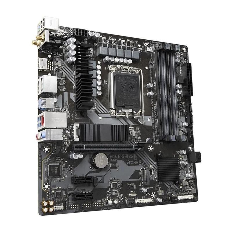Placa Mãe MATX Gigabyte B760 14/12G LGA 1700 DDR4 (MP)