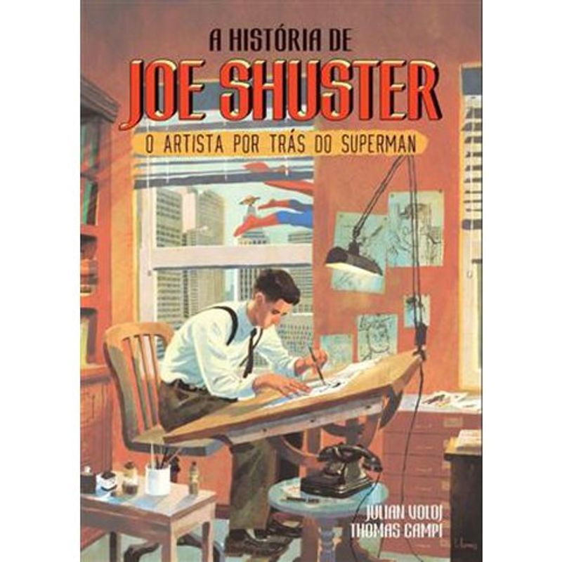 Livro A História de Joe Shuster Aleph