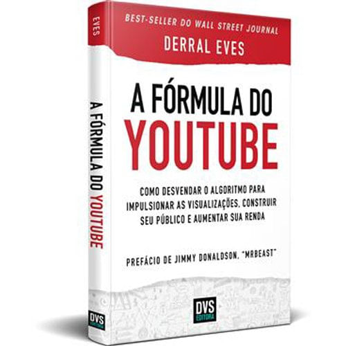 Livro a Fórmula do Youtube Dvs