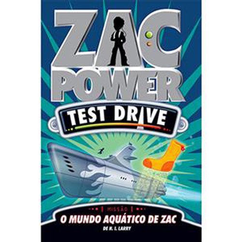 Livro Zac Power Test Drive 10 O Mundo Aquático De Zac Fundament O (MP)
