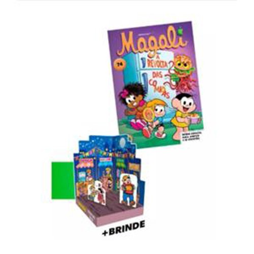 Livro Gibi Magali Ed 74 A Revolta Das Comidas Panini Books (MP)