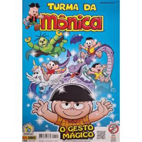 Livro Gibi Turma Da Mônica Ed 22 O Gesto Mágico Panini Book S (MP)