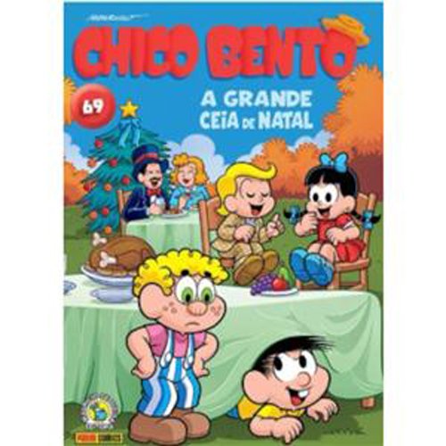 Livro Gibi Chico Bento Ed 69 A Grande Ceia De Natal Panini Books (MP)