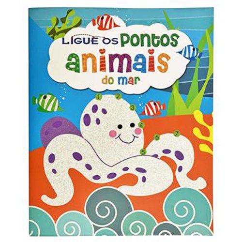Livro Ligue Os Pontos Animais Do Mar Girassol Brasil (MP)
