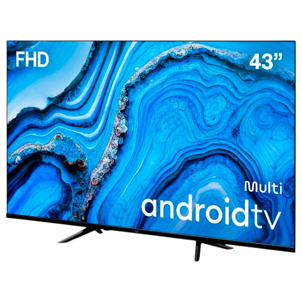 Smart TV Multilaser 43" Full HD Android TL066M (MP)