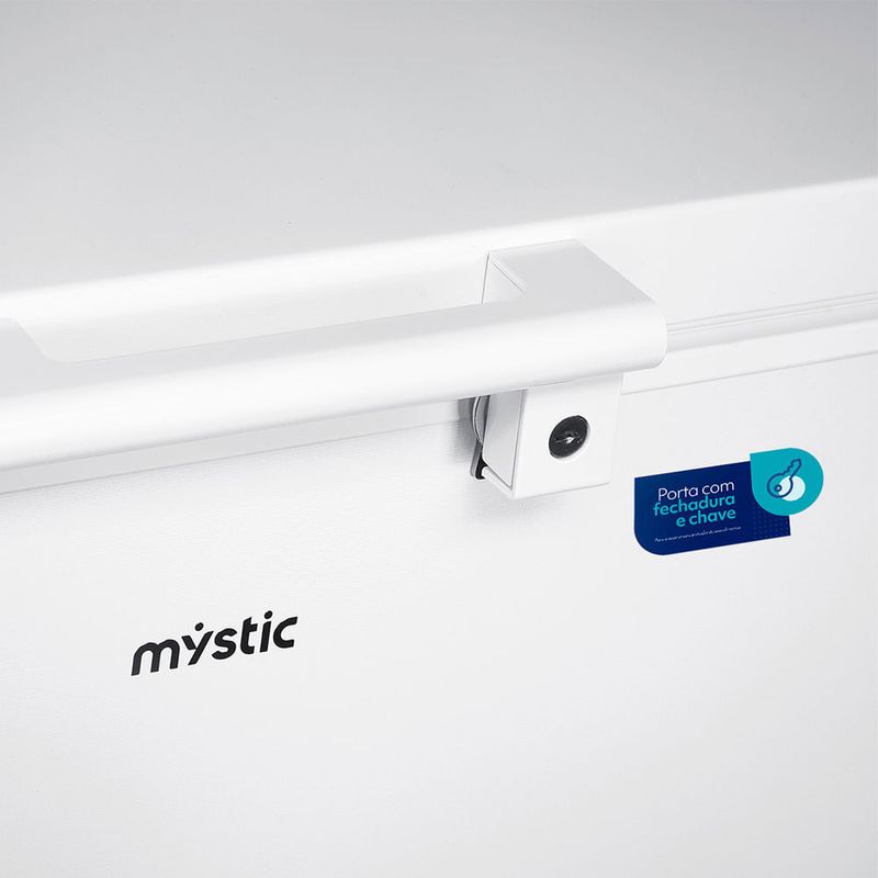 Freezer Horizontal Mystic 380 Litros Com Luz Led Na Porta MY-FZ401L (MP)