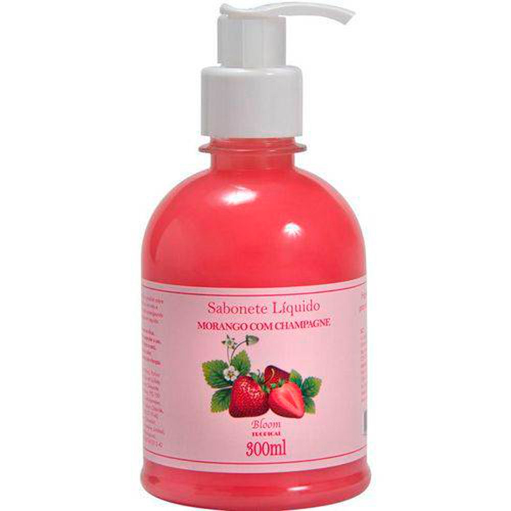 Sabonete Líquido Aromática Bloom Morango com Champanhe 300ml