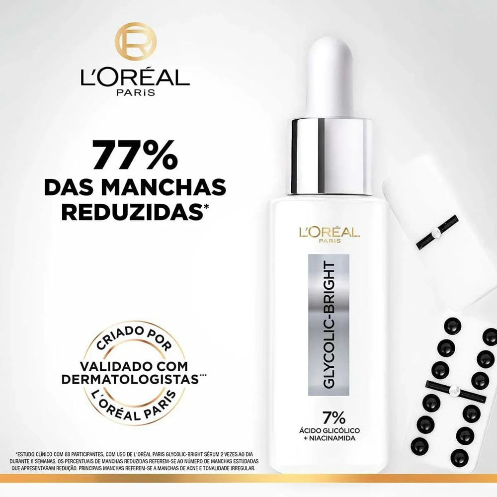 Sérum Facial Anti-Marcas Glycolic Bright 30ml L'Oréal