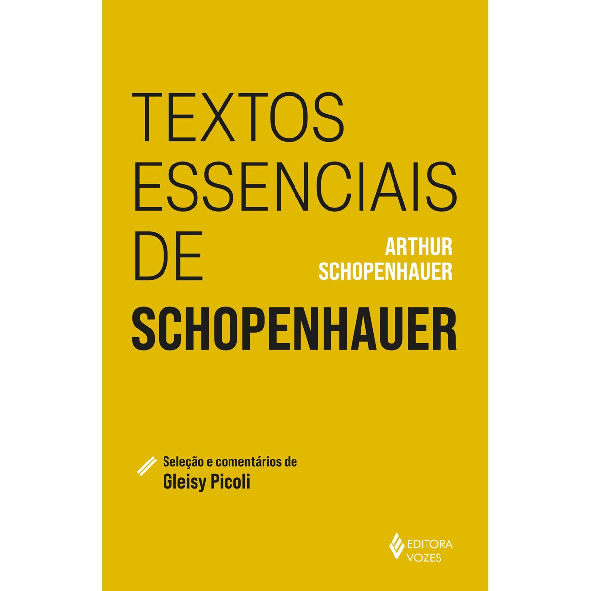 LIVRO TEXTOS ESSENCIAIS DE SCHOPENHAUER (MP) - EDITORA VOZES