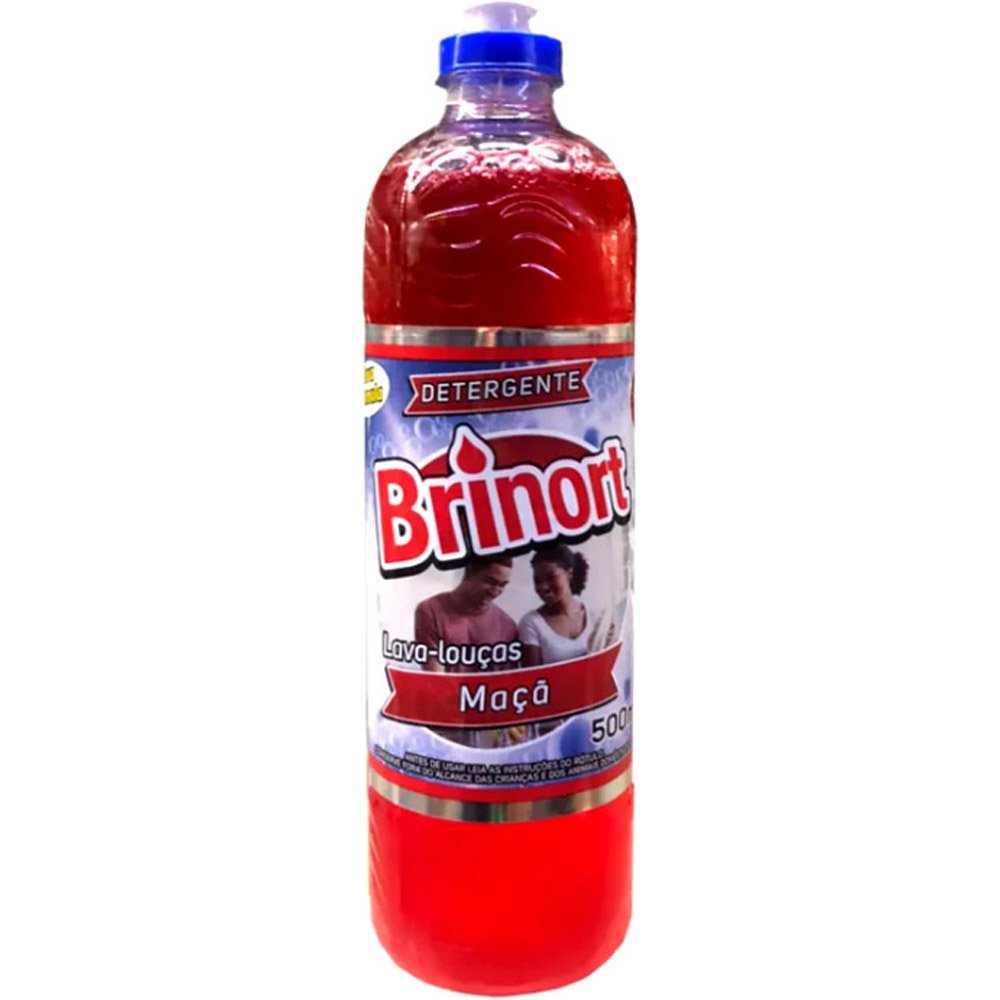 Detergente Maçã Brinort 500ml