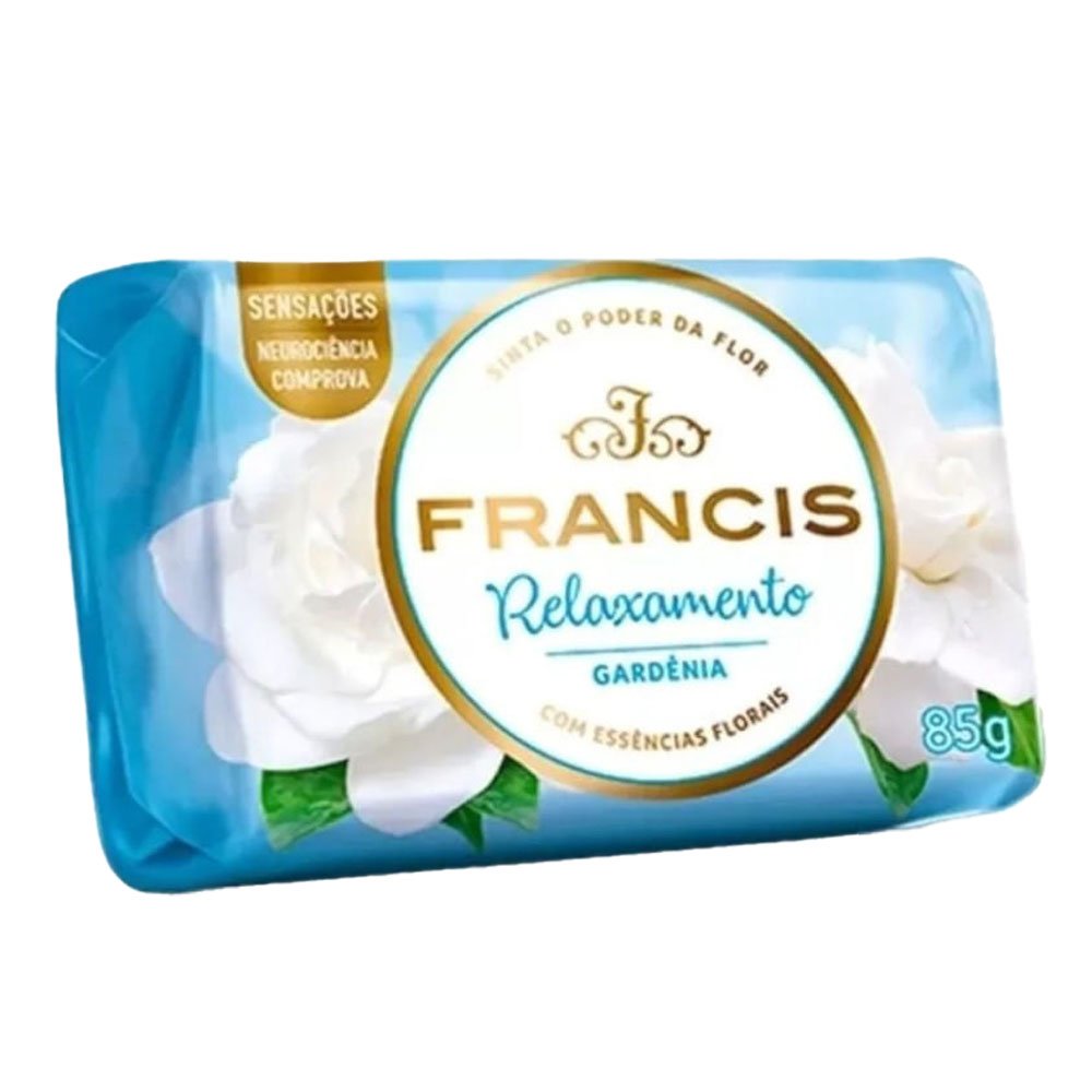 Sabonete em Barra Francis Gardênia Azul 85g