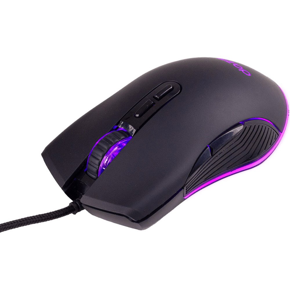 Mouse com Fio RGB 7200DPI USB Preto GMO2001 | Bemol