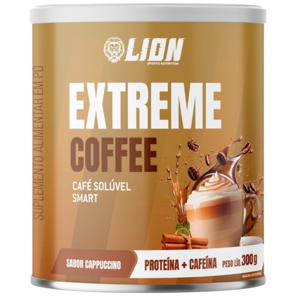 Café Solúvel Extreme Coffee Lion Sports Capuccino 300g (MP)