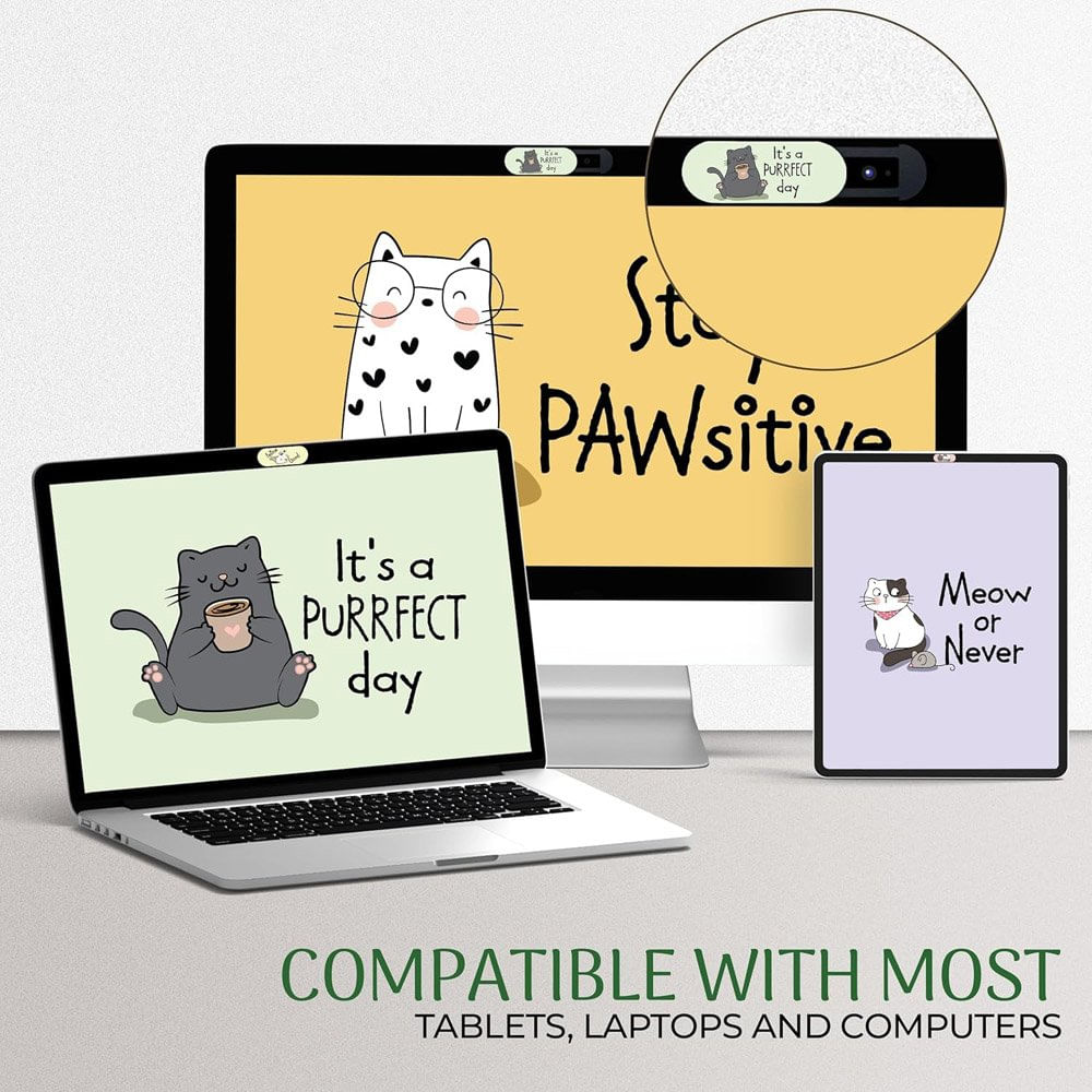 Capa para Webcam 6 Peças Colorido | Bemol