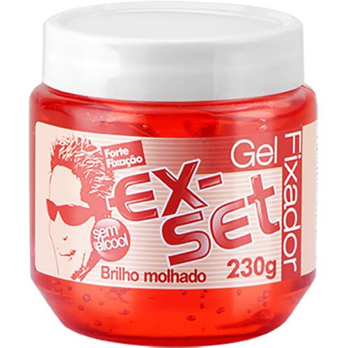 Gel Ex-Set 230g Vermelho | Bemol