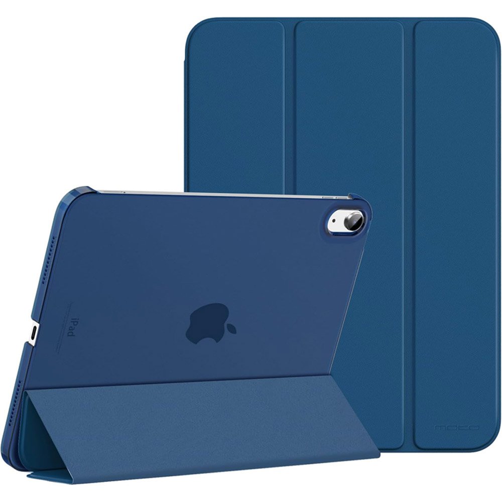 Capa iPad 11 Moko Translúcida com Repouso Azul Escuro