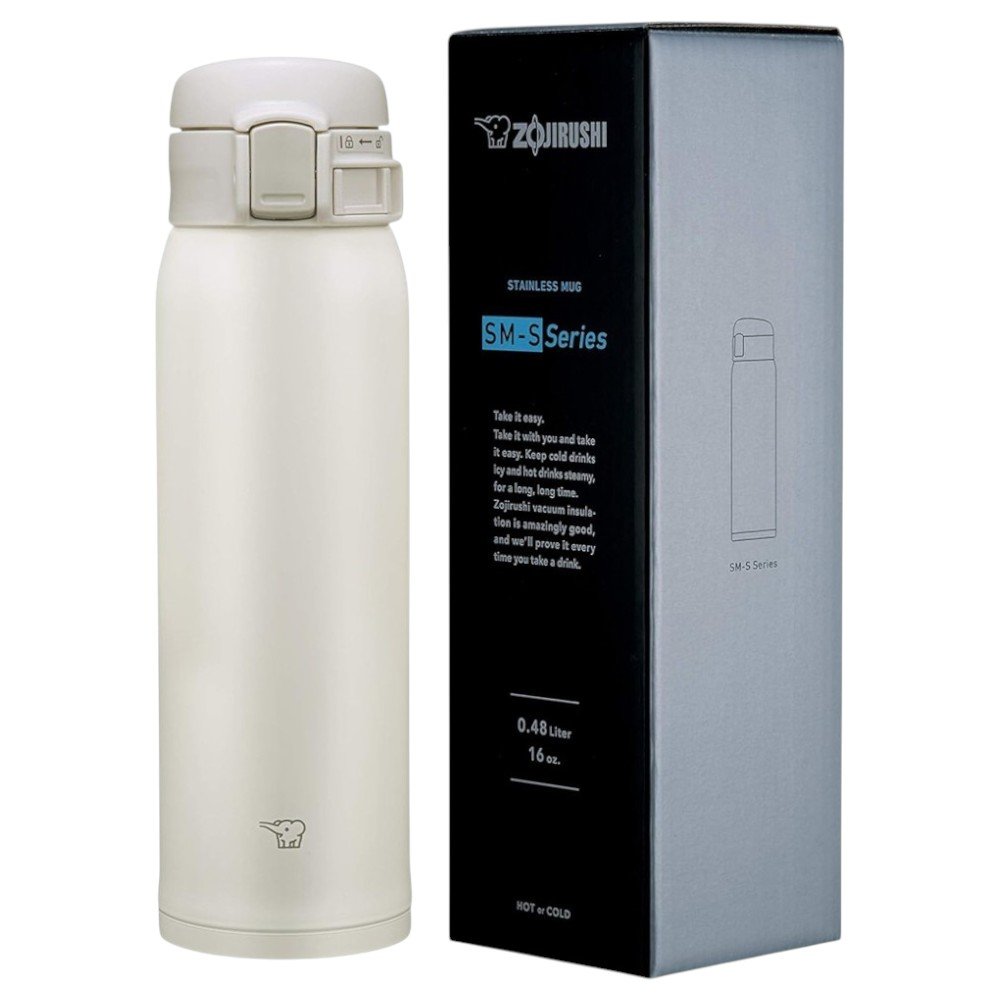 Garrafa Térmica Esportiva 480ml Zojirushi Branco | Bemol