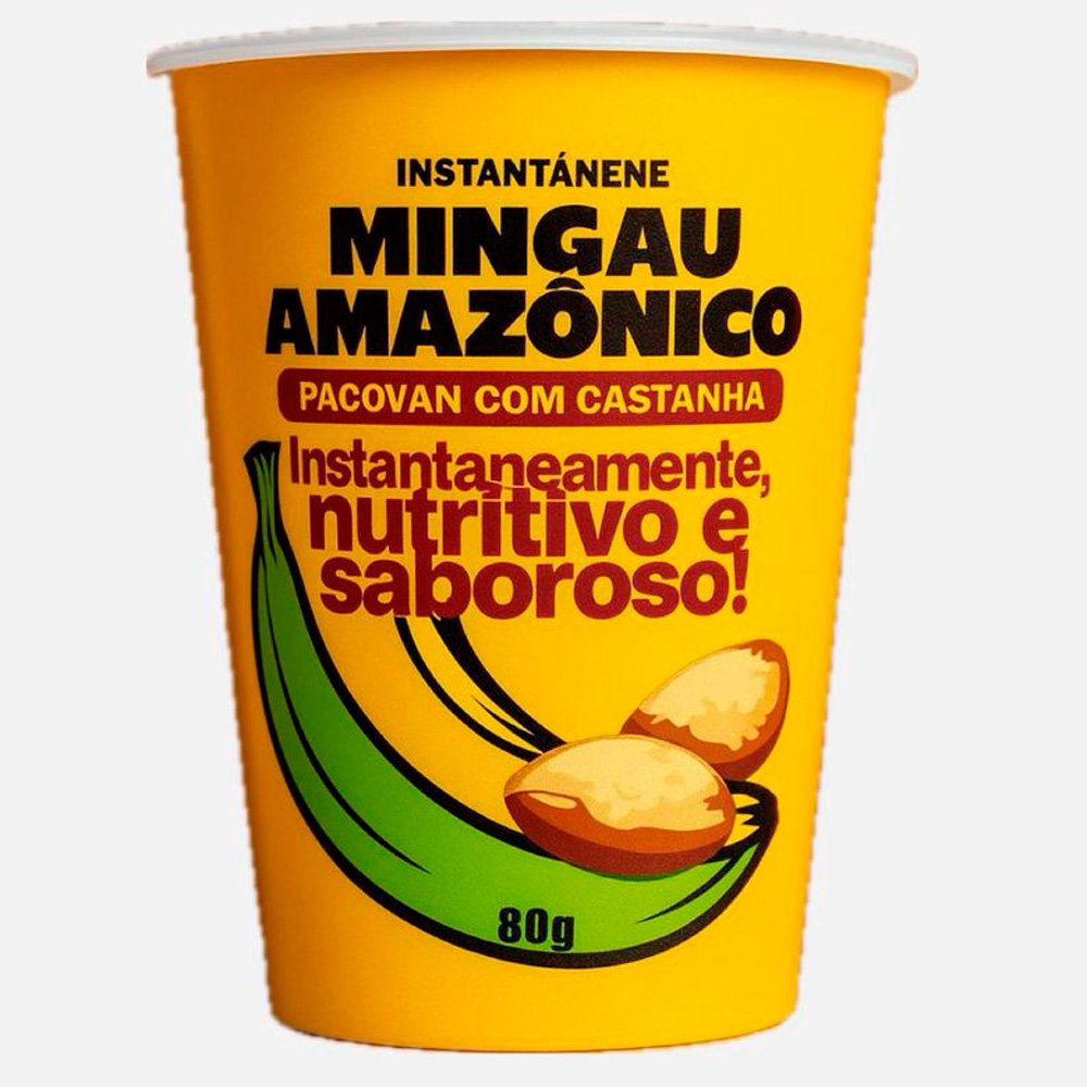 Mingau Instantâneo Integral Pacovan com Castanha 80g