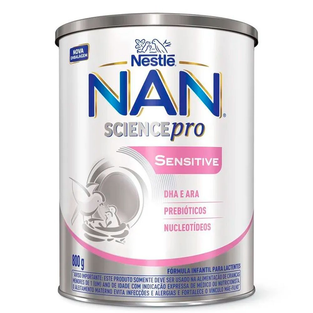 Fórmula Infantil NAN Sensitive 800g