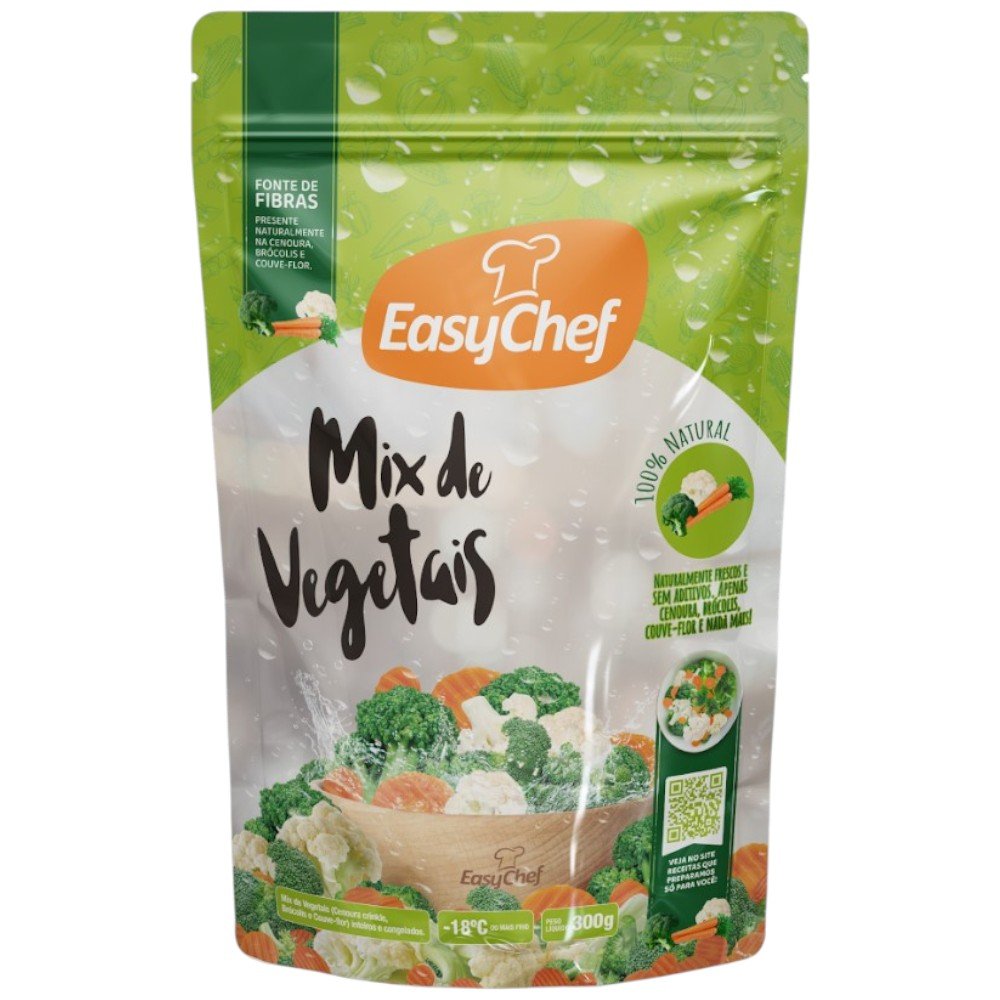 Mix de Legumes Congelado EasyChef 300g | Bemol