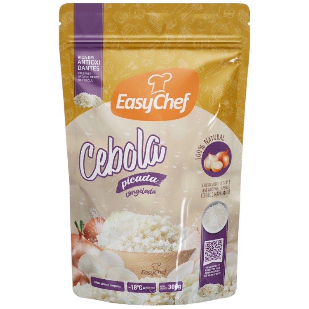 Cebola Picada Congelada 300g EasyChef | Bemol