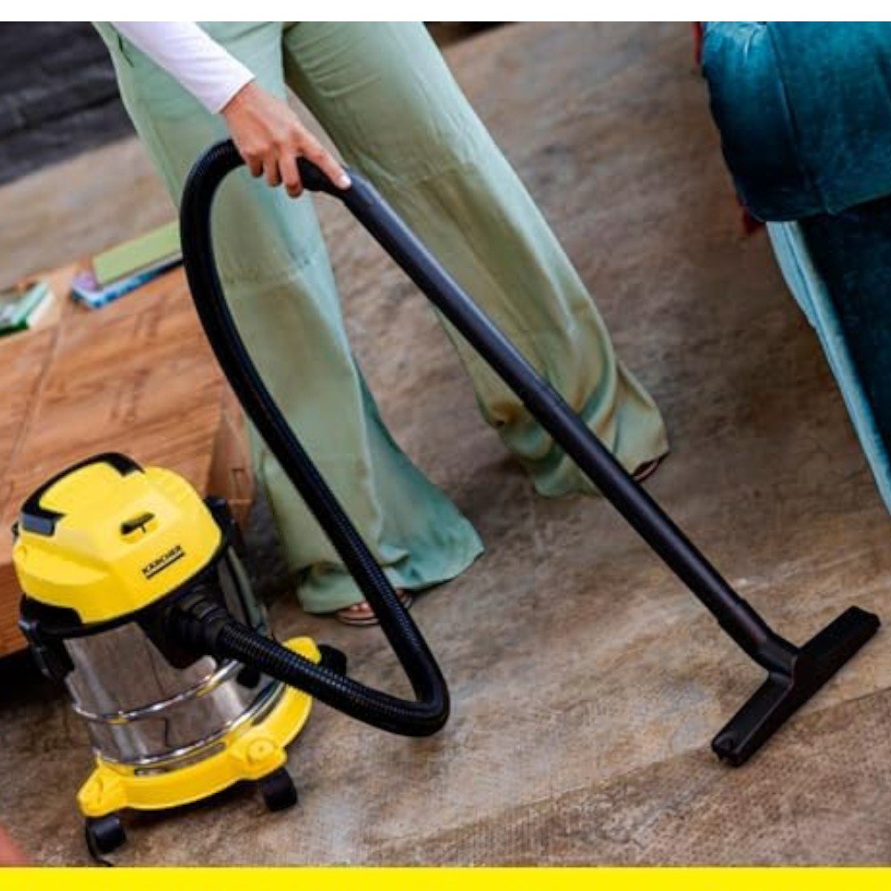 Aspirador De Pó E Água Karcher WDL 1S 12L 127V Amarelo (MP)