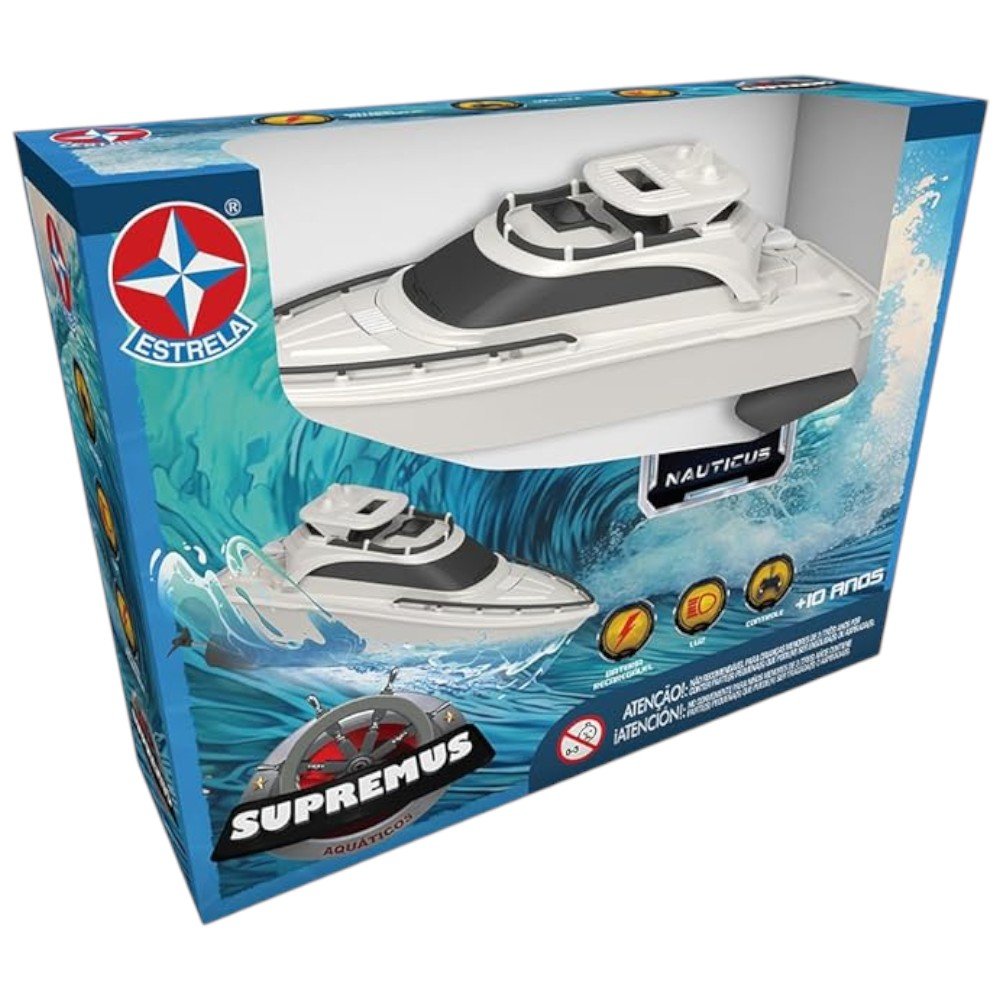 Barco De Controle Remoto Estrela Supremus Nauticus 00146