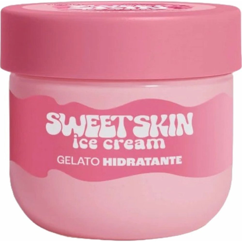 Gelato Hidratante Corporal Dailus Sweet Skin Ice Cream Morango Ao Leite ...