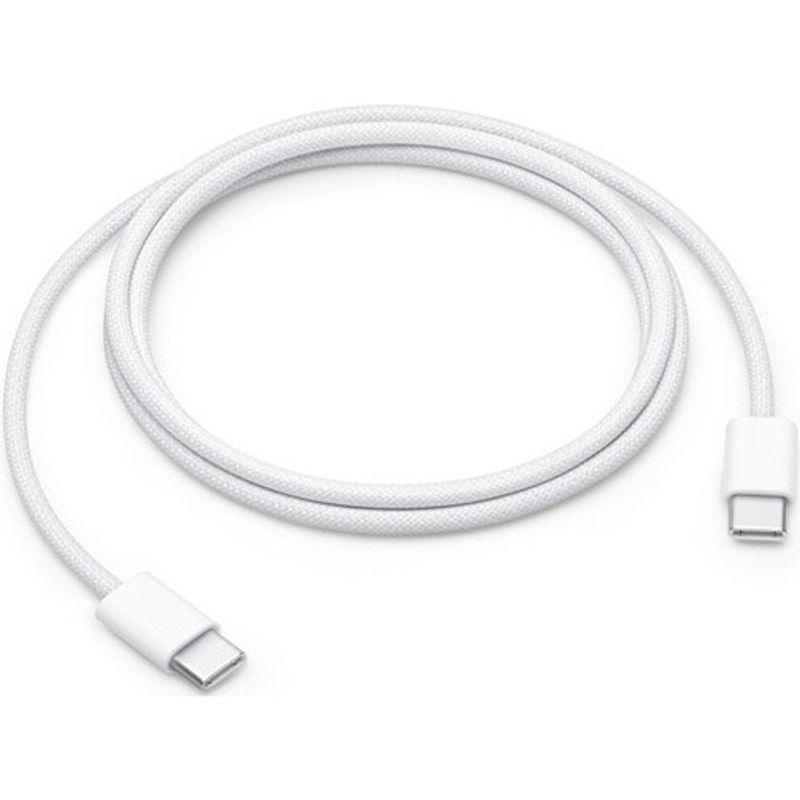 Cabo USB-C Apple 1 Metro 60W Recarga Branco