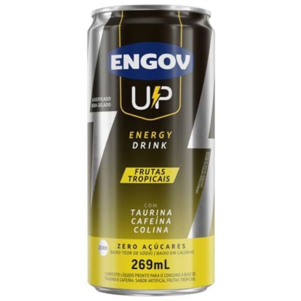 Energético Engov Up Frutas Tropicais 269ml