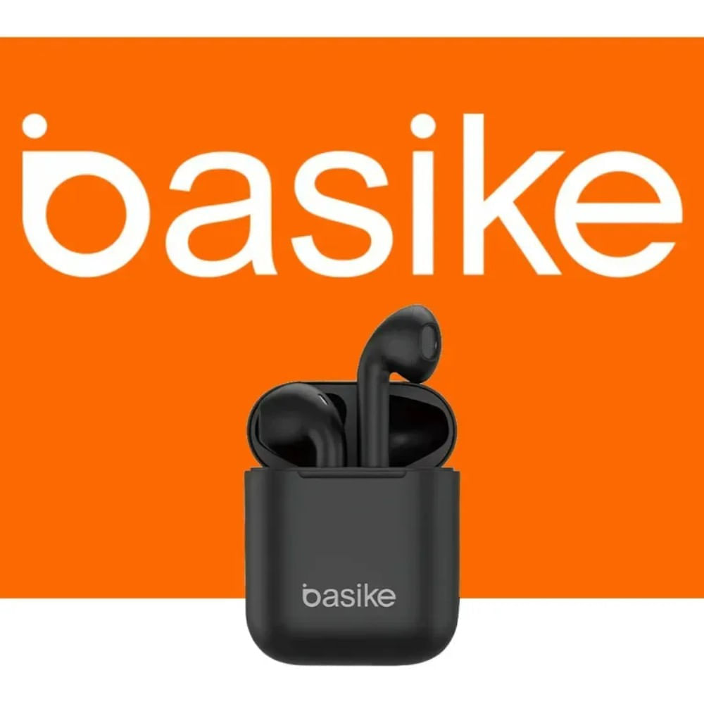 Fone de Ouvido Bluetooth Basike TWS BA-FON8743