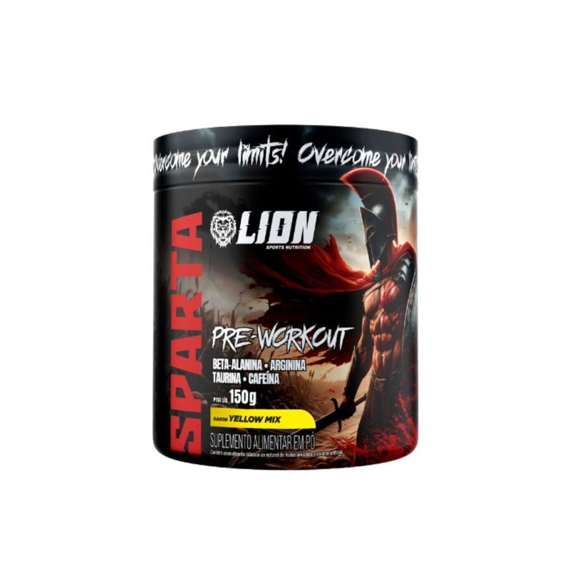 Pré-Treino Sparta Lion Sports Yellow Mix 150g