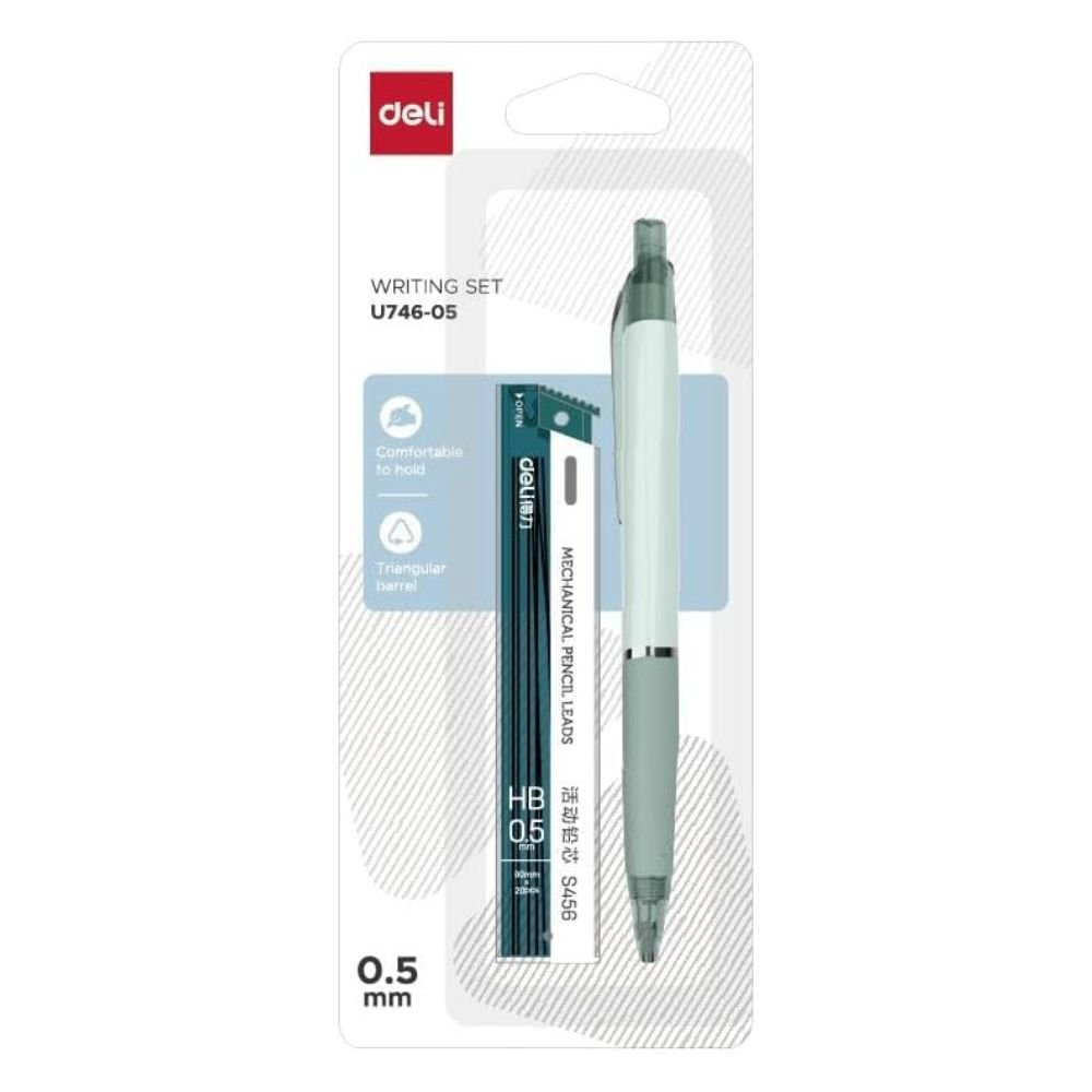 Lapiseira Grafite 0,5mm Grip Deli Linfini 0619