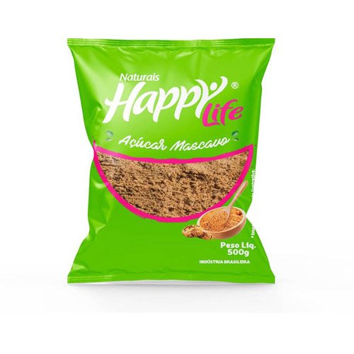 Açúcar Mascavo Natural Happy Life 500g | Bemol